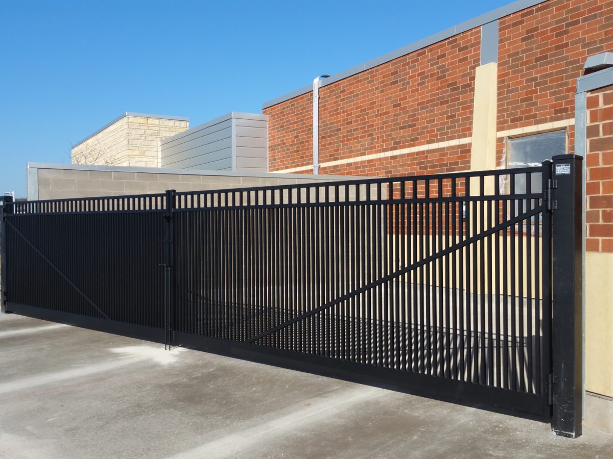 Double Aluminum Gate Gallery | Phillips Outdoor Services - Onalaska, WI