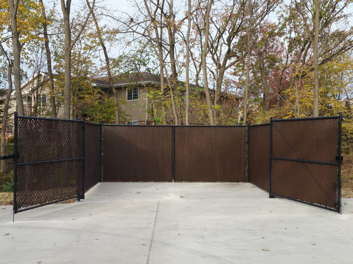 Vinyl-Coated Chain Link Fence Gallery | Phillips Outdoor Services ...