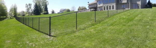 Vinyl-Coated Chain Link Fence Gallery | Phillips Outdoor Services ...
