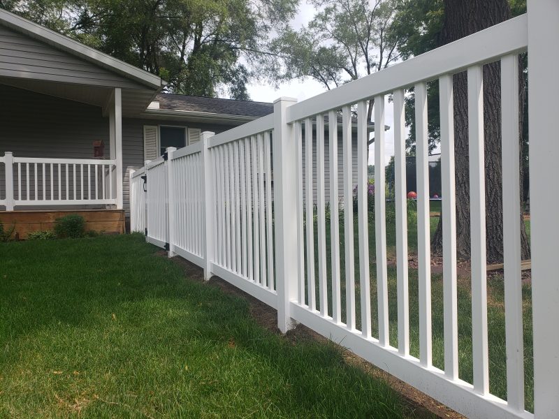 Colonial Fence Gallery | Phillips Outdoor Services - Onalaska, WI