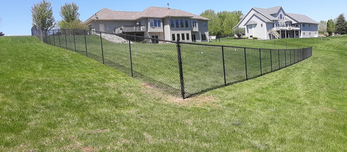 Vinyl-Coated Chain Link Fence Gallery | Phillips Outdoor Services ...