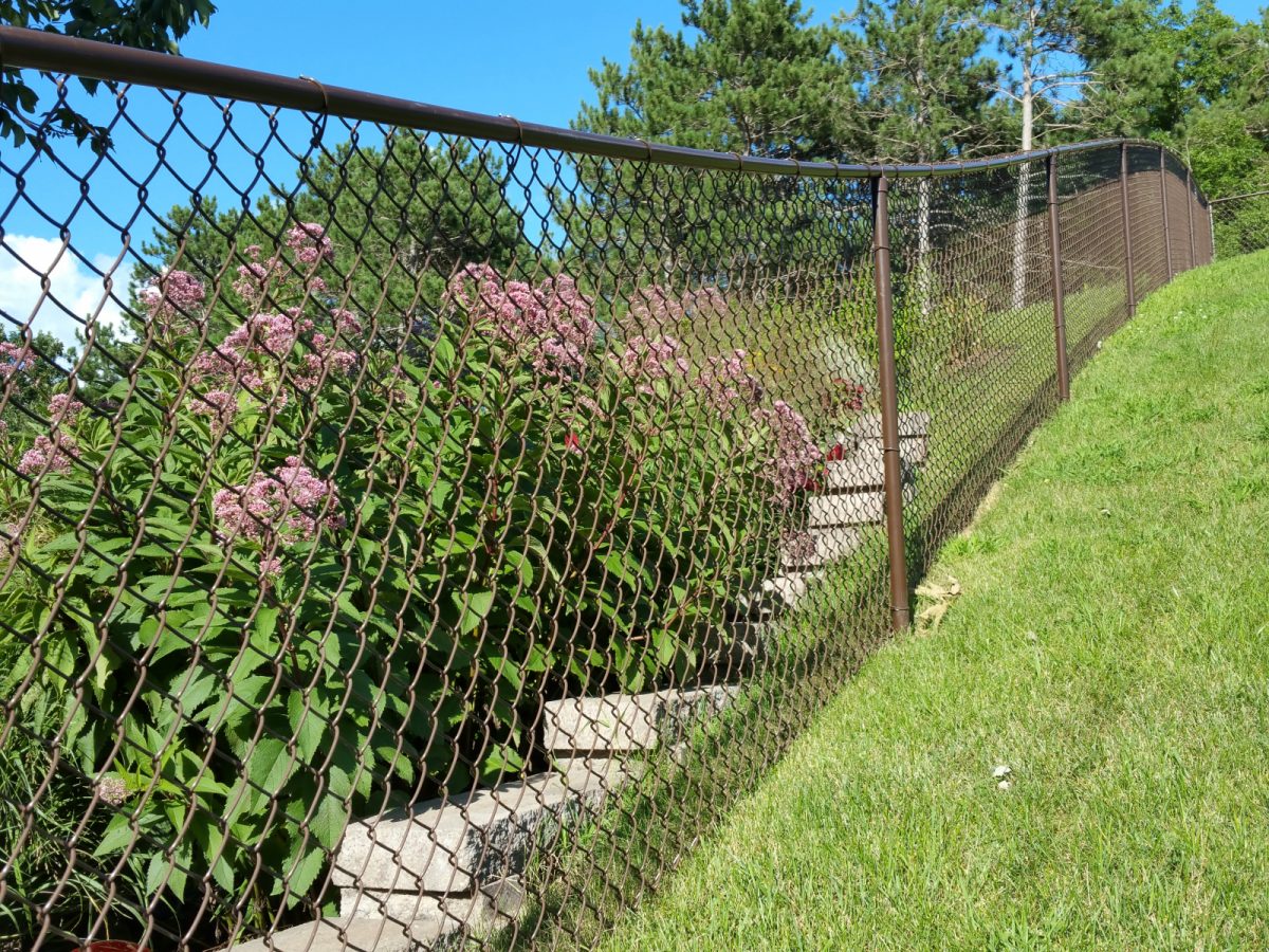 Vinyl-Coated Chain Link Fence Gallery | Phillips Outdoor Services ...