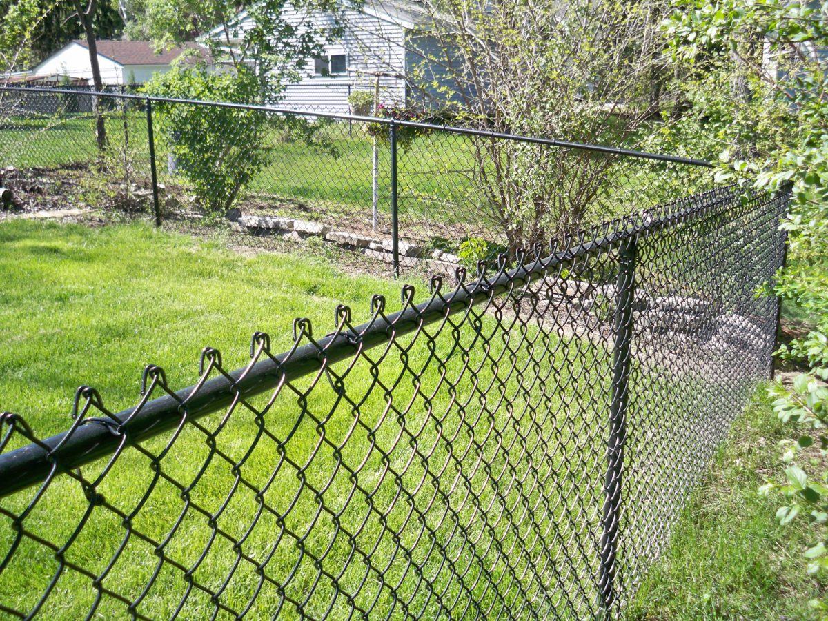 Vinyl-Coated Chain Link Fence Gallery | Phillips Outdoor Services ...