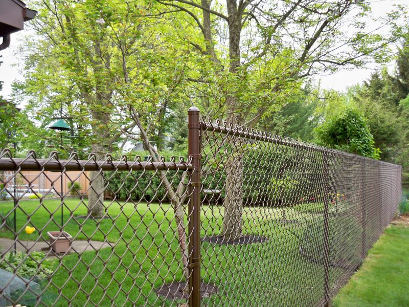 Vinyl-Coated Chain Link Fence Gallery | Phillips Outdoor Services ...