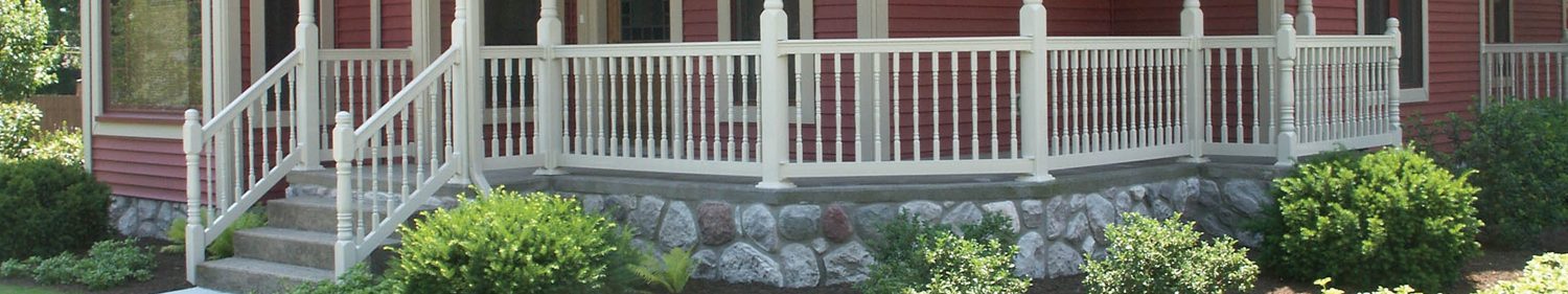 Falcon A Series Spindle Vinyl Railing | Phillips Outdoor Services ...