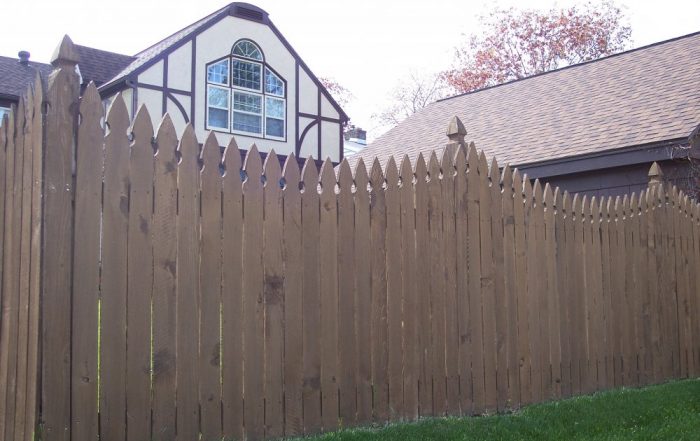 French Gothic Wood Fencing Products | Phillips Outdoor Services ...